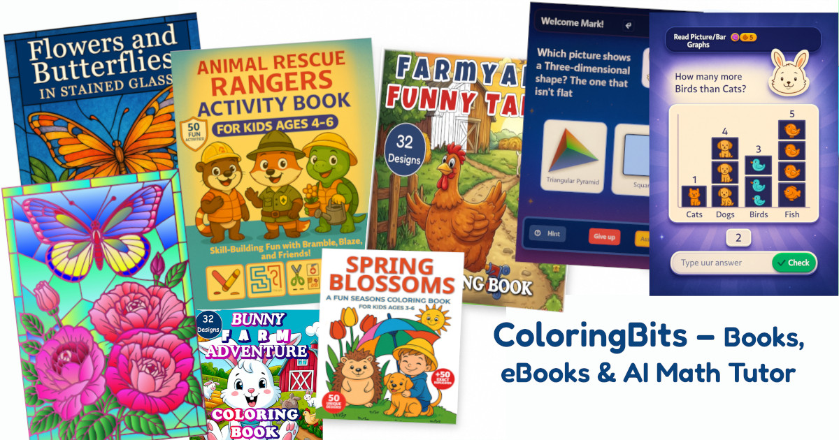 ColoringBits – Books, eBooks & Printables for Creative Minds